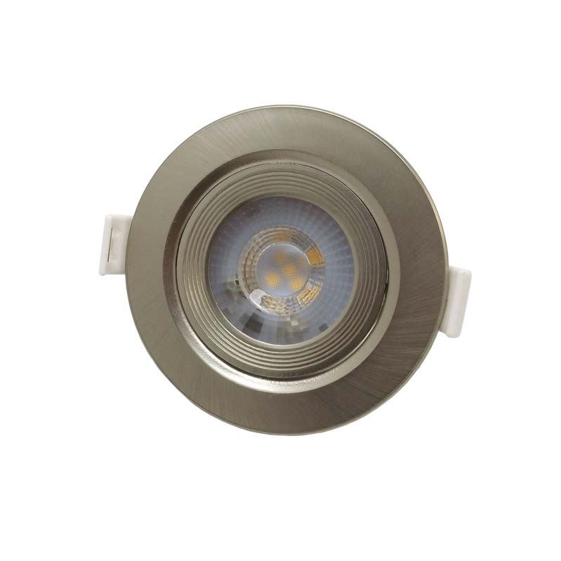 Σποτ LED 5w/220v 4000k Νικελ Ματ - Μαδαράκης
